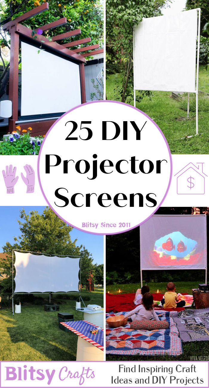 DIY Projector Screen (25 Ways) - Blitsy