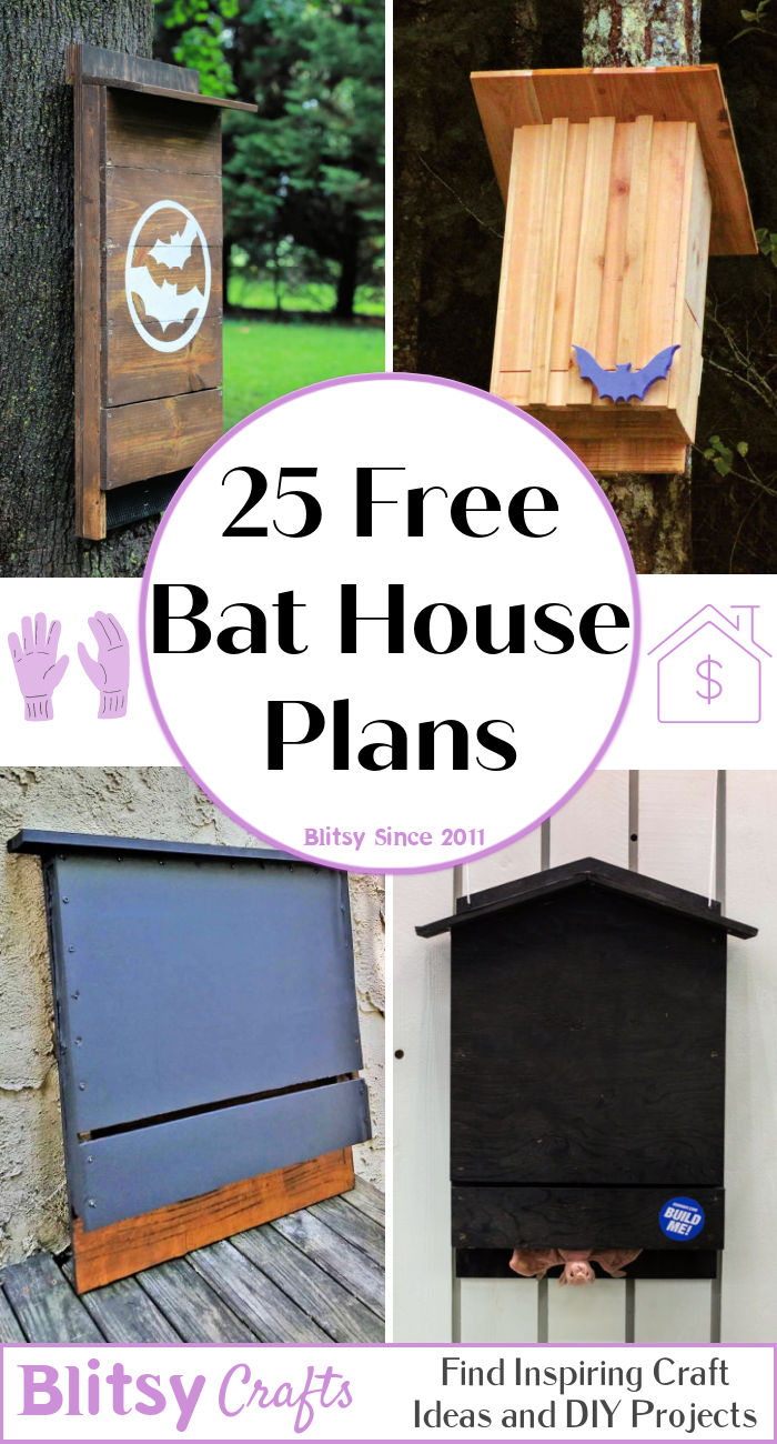 DIY Bat House Plans to Build - Blitsy