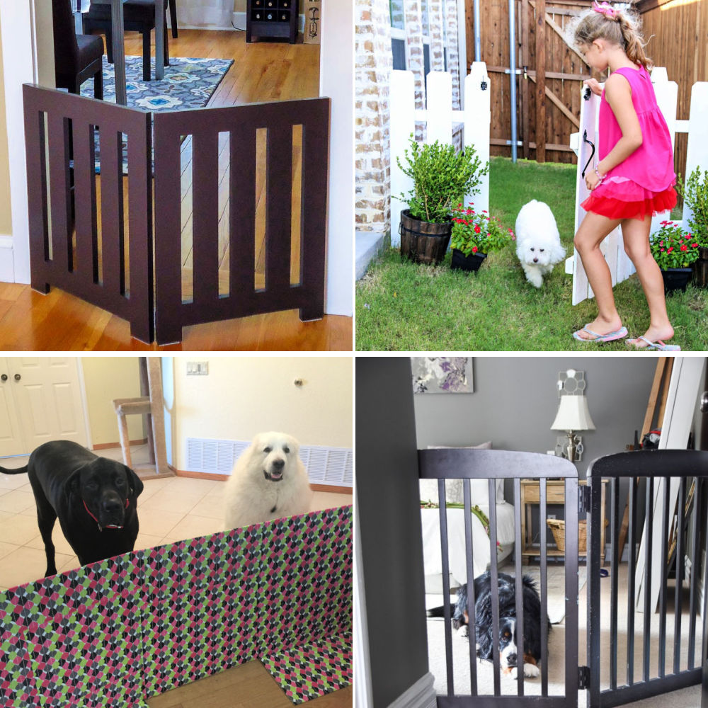 25 DIY Dog Gate Ideas and Plans - Install Easy DIY Pet Gate