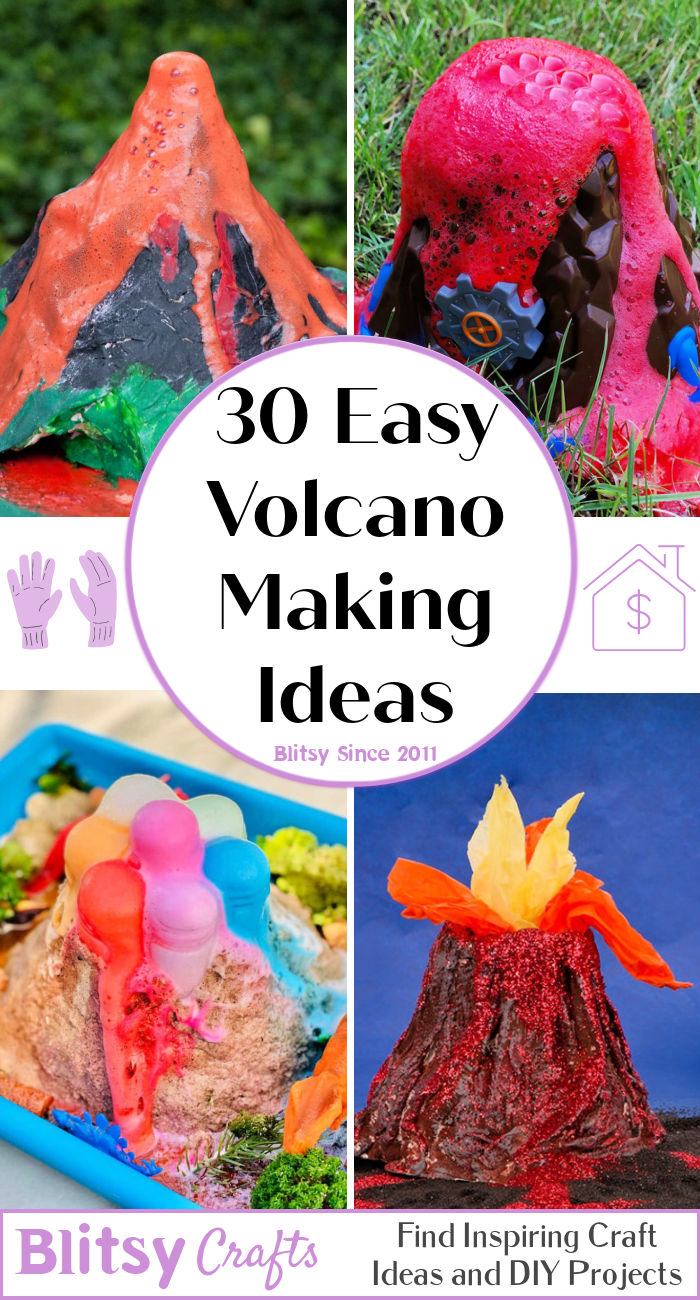 How to Make a Volcano: 30 Ideas to Try - Blitsy