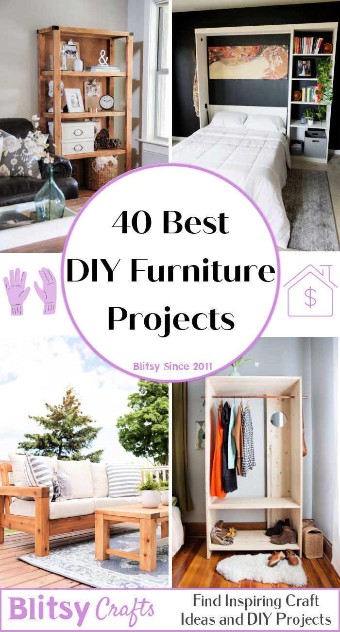 40 DIY Furniture Ideas on A Budget - Blitsy
