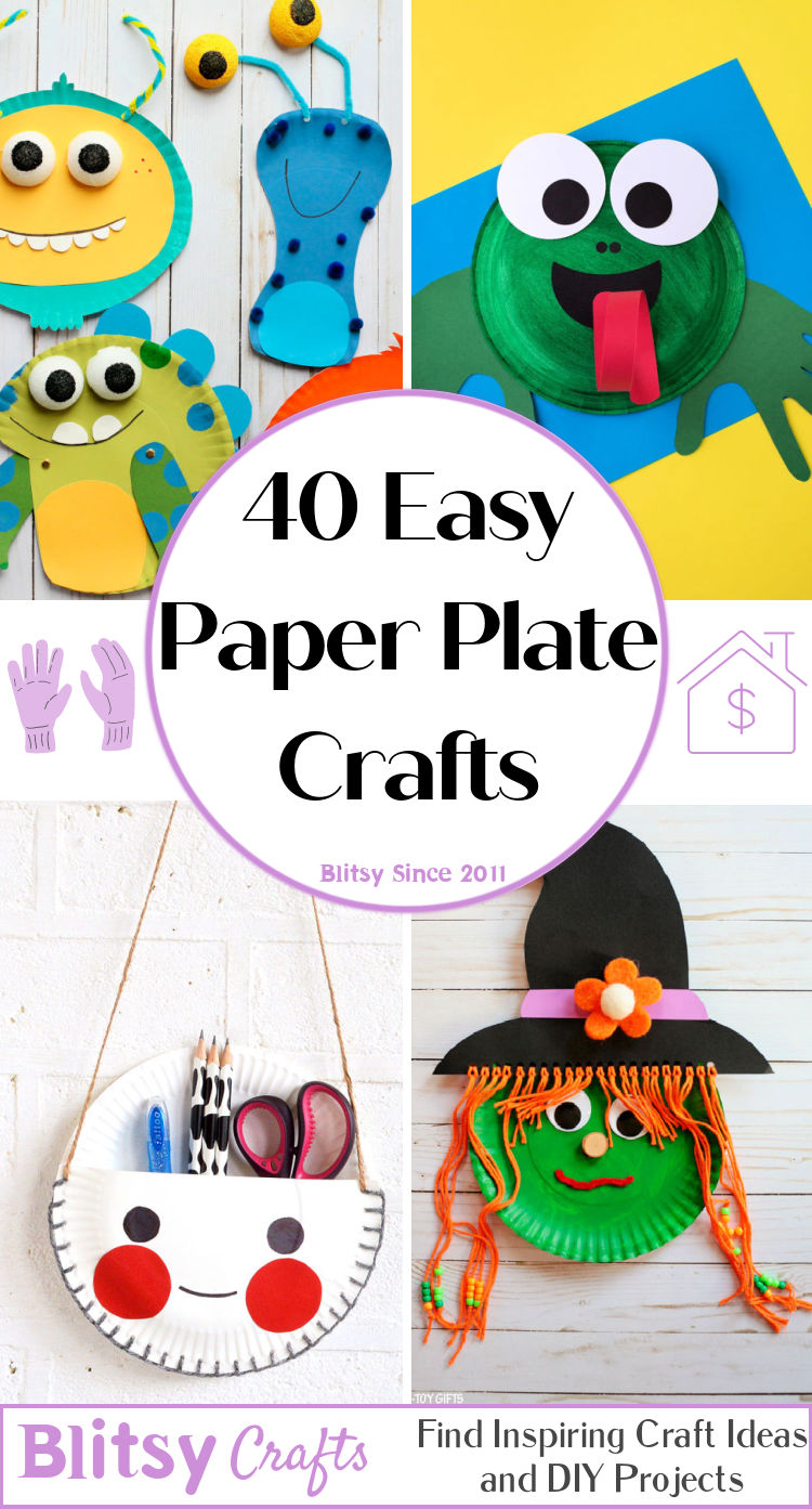 50 Creative and Easy Paper Plate Crafts for Kids - Blitsy