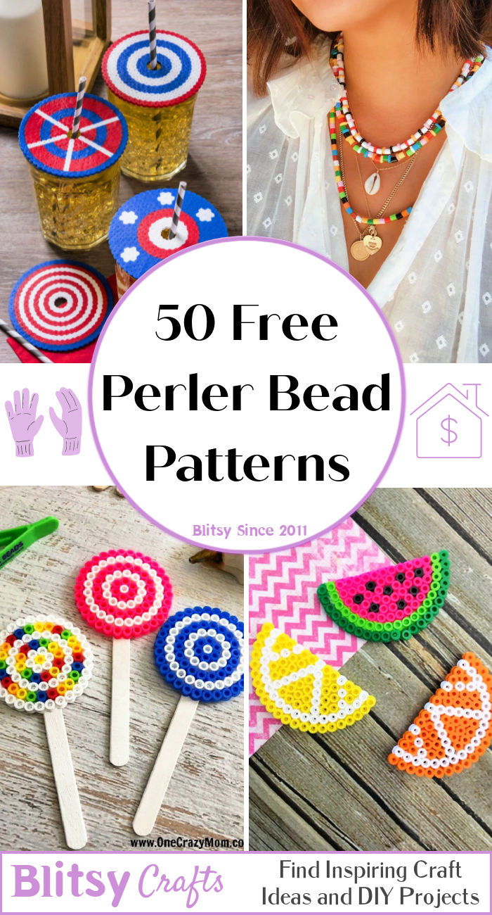 50 Best Free Perler Bead Patterns, Ideas and Designs - Blitsy
