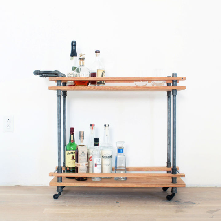 25 Inexpensive DIY Bar Cart Ideas Anyone Can Make - Blitsy