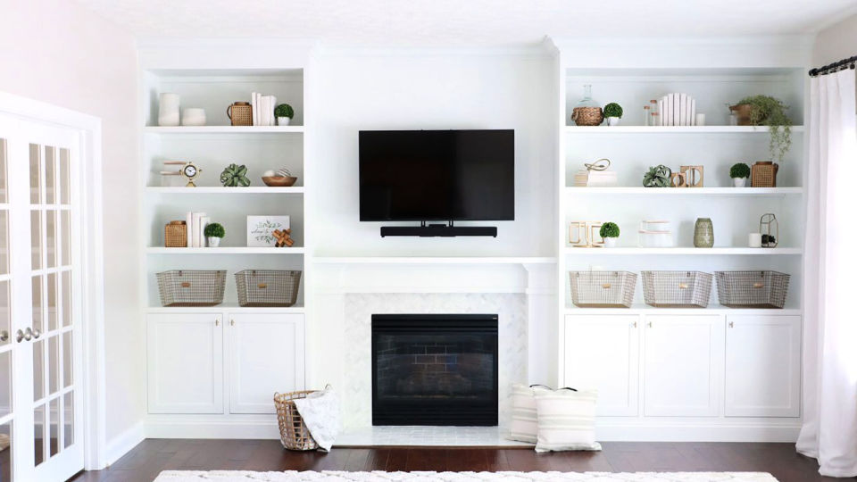 25 DIY Built In Shelves for Living Room, Bedroom And Kitchen