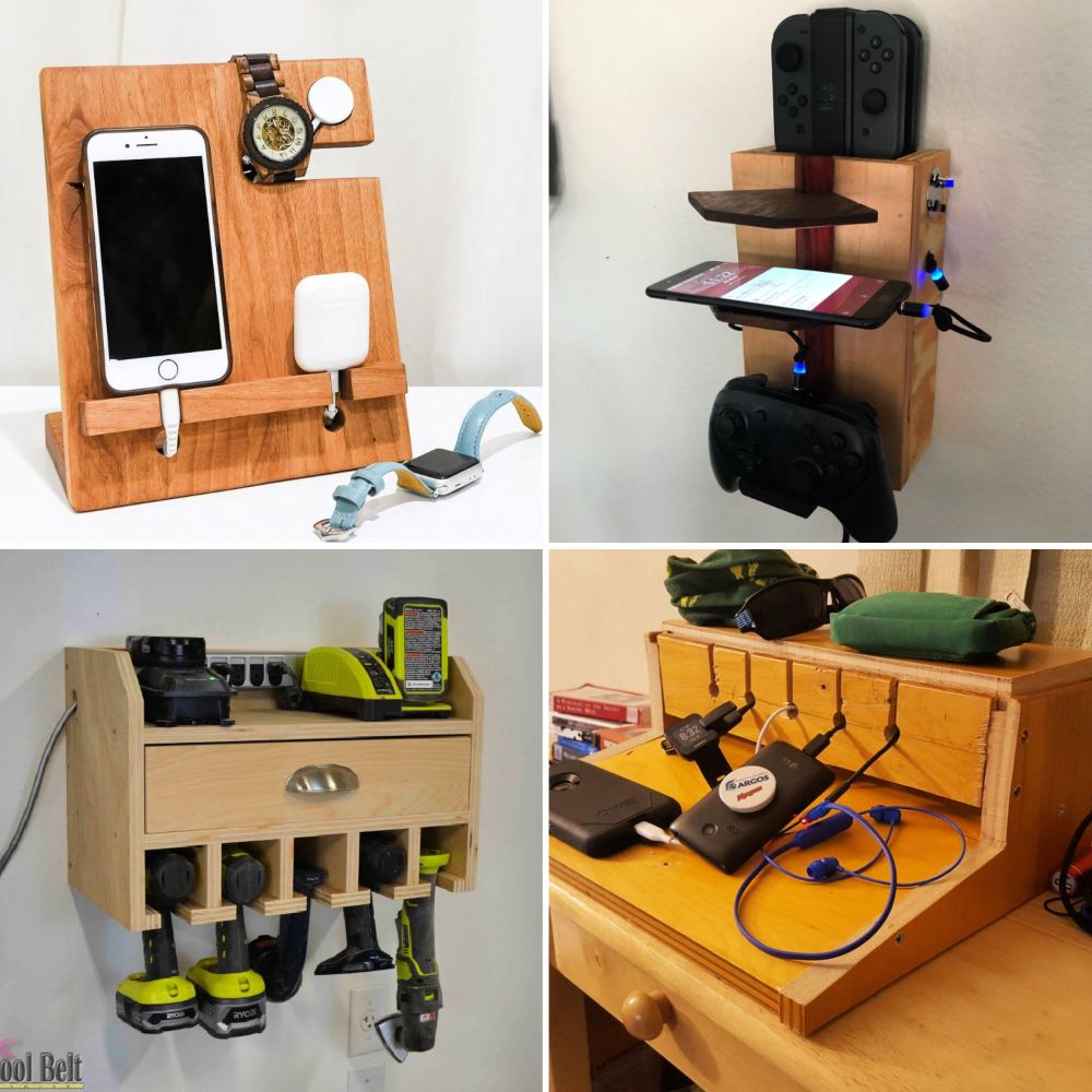 Easy DIY Charging Station - Step by Step Instructions - Blitsy