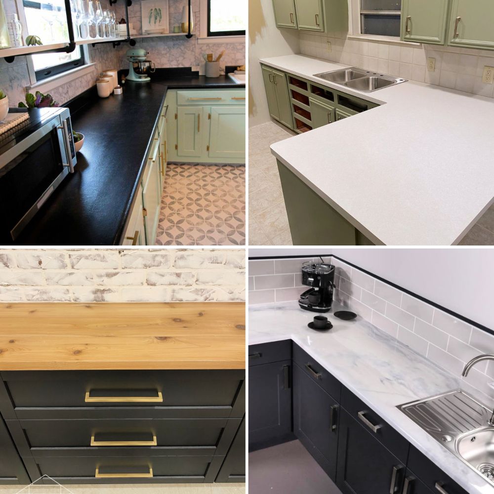 25 DIY Kitchen Countertops on A Budget - Blitsy