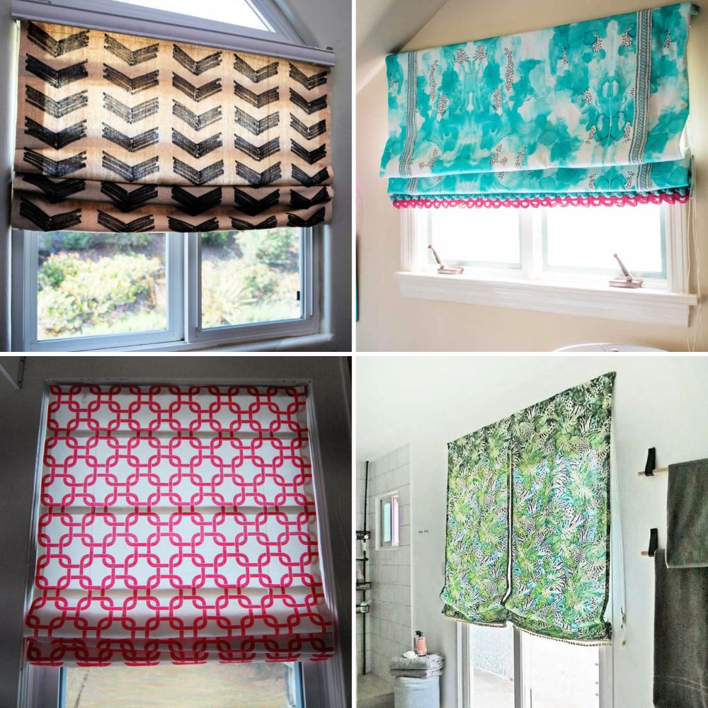 DIY Roman Shades (35 Ways) - Blitsy
