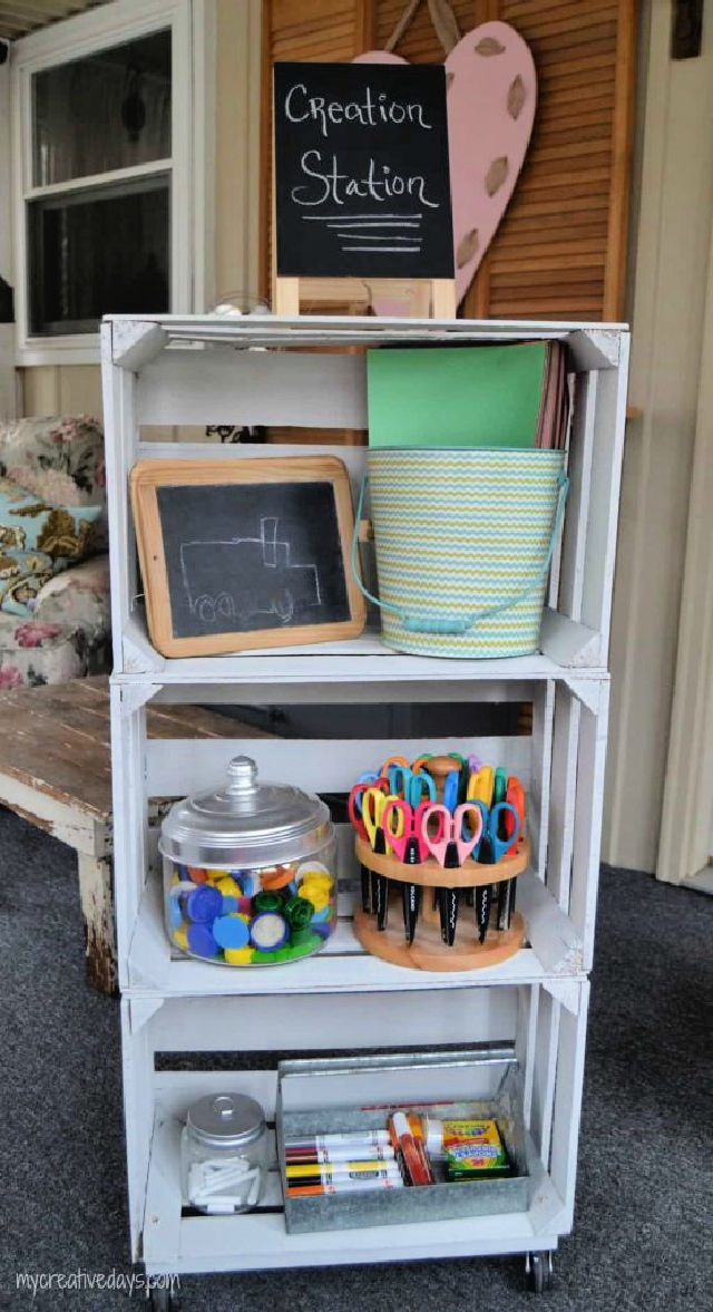 40 Unique DIY Wooden Crate Decorating Ideas and Projects - Blitsy