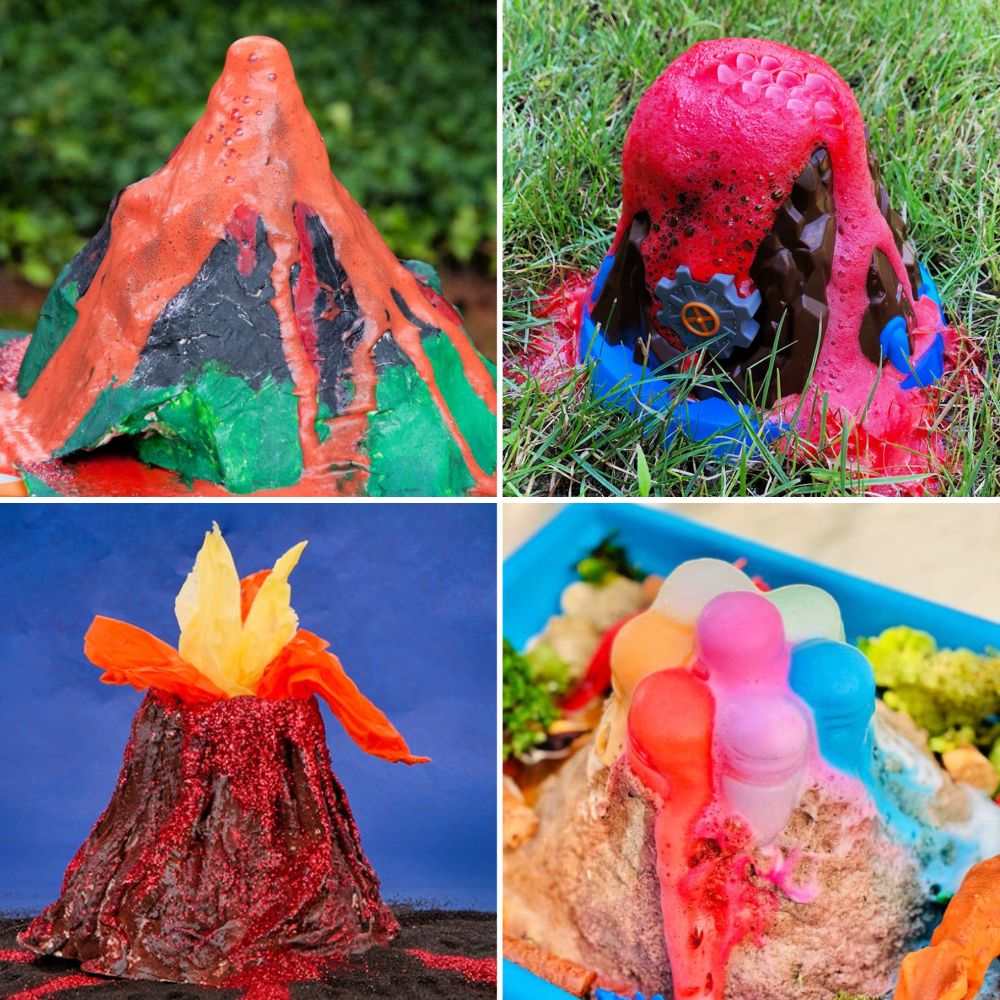 How to Make a Volcano: 30 Ideas to Try - Blitsy