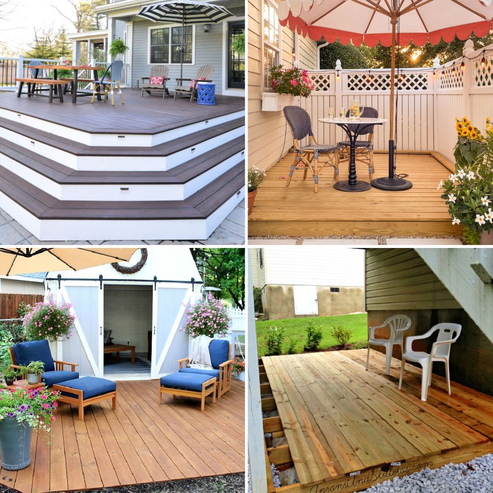 Easy DIY Deck - Step by Step Guide - Blitsy