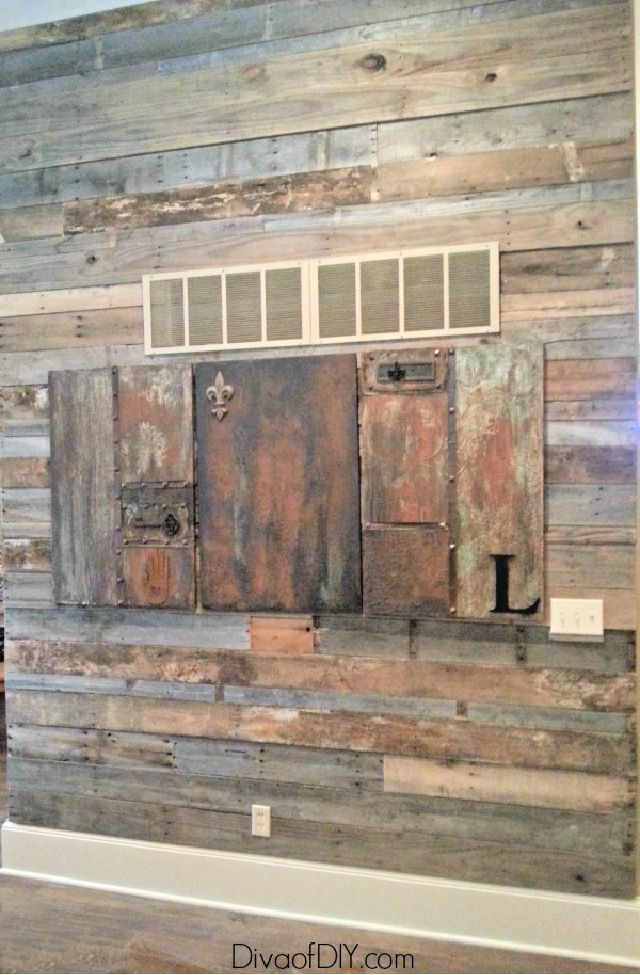 40 Cheap Pallet Wall Ideas That Are Easy To Install - Blitsy