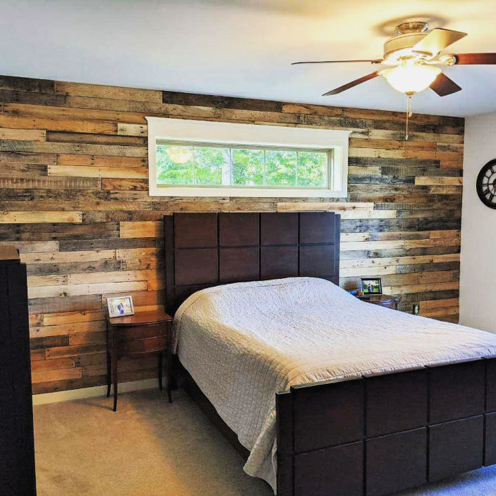 40 Cheap Pallet Wall Ideas That Are Easy To Install - Blitsy
