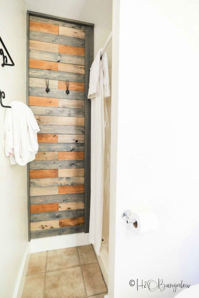 40 Cheap Pallet Wall Ideas That Are Easy To Install - Blitsy