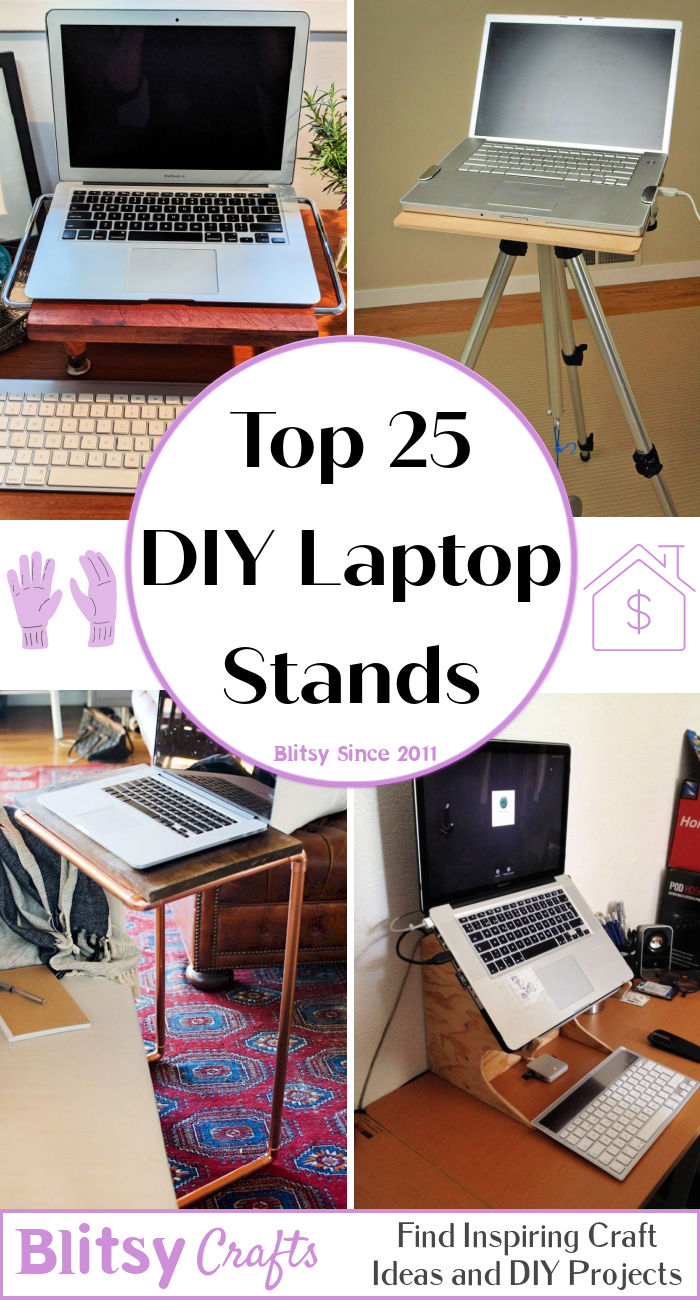 Simple DIY Laptop Stand to Make - Blitsy