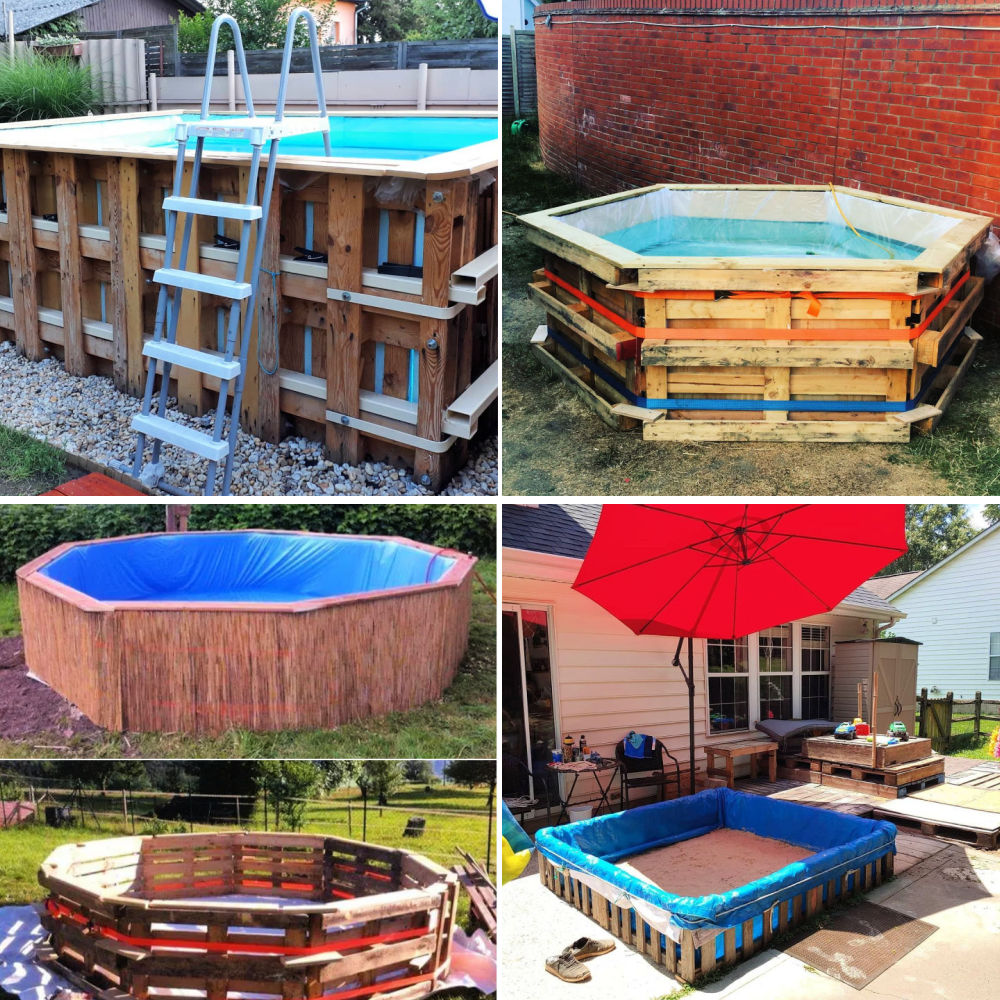 15 DIY Pallet Pool Ideas That You Can Build at $0 - Blitsy